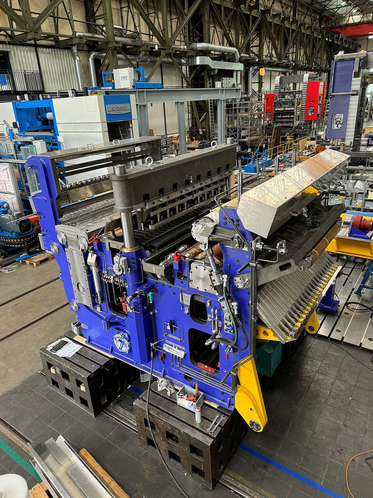 First-class strip rolling mill under construction – Achenbach ...